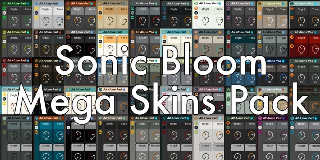 Sonic Bloom Ableton Live Skins Mega Pack (50 Free Skins) | Sonic Bloom
