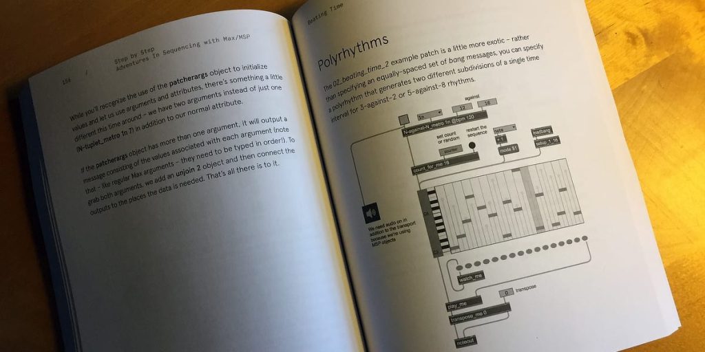 Cycling ’74 – New Book on Step Sequencing with Max/MSP by Gregory Taylor | Sonic Bloom