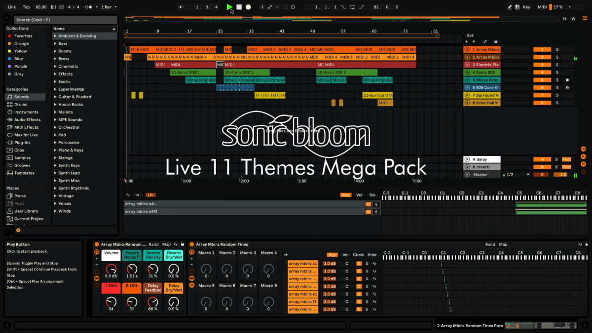 Free Ableton Live 11 Themes Mega Pack (55 Themes) | Sonic Bloom