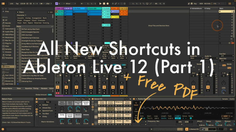 Ableton Live Tutorial: The Computer Keyboard as a MIDI Controller ...