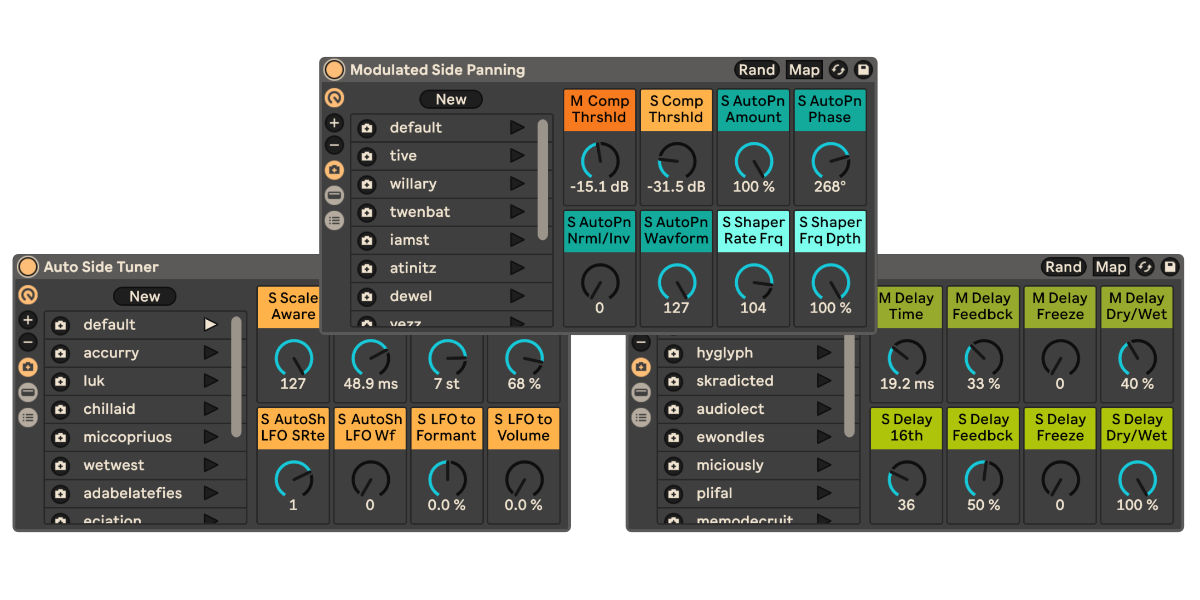 Mid/Side Racks | Sonic Bloom